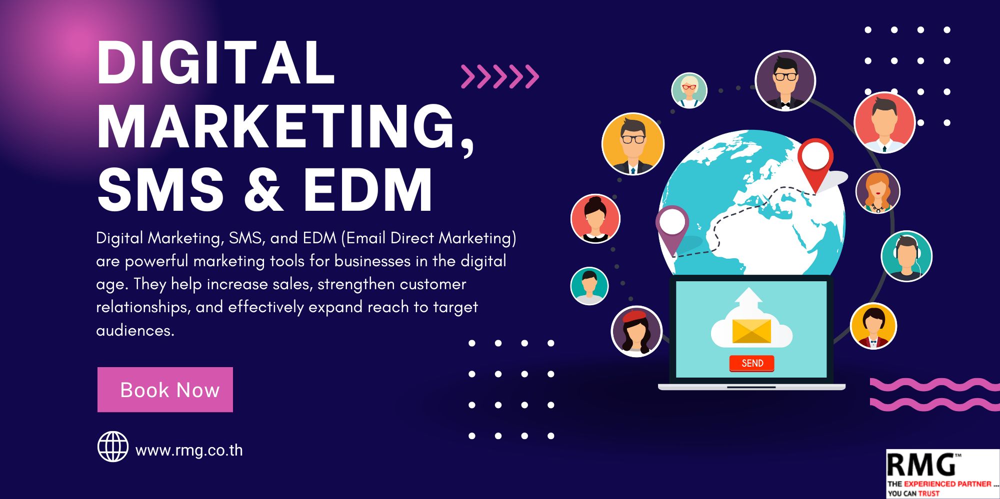 Digital Marketing, SMS และ EDM (Email Direct Marketing) ช่วยธุรกิจคุณได้อย่างไร บ้าง - RMG Thailand